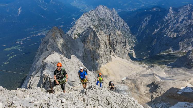 Klettern & Bergsteigen in den Alpen mit Bergführer
