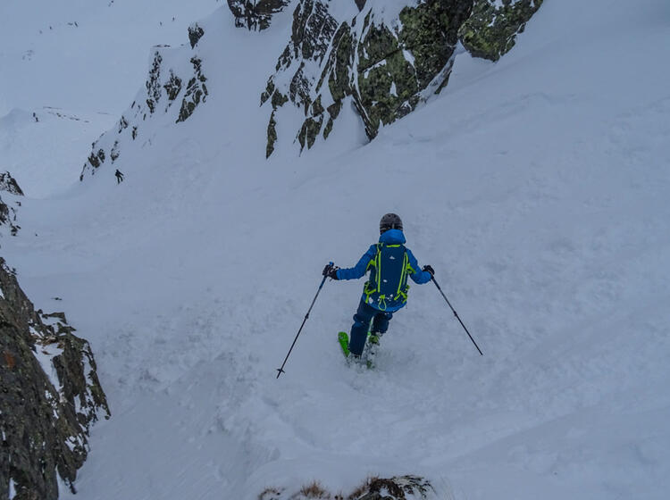 Tiefschneekurse im Stubai mit Bergführer / Skilehrer